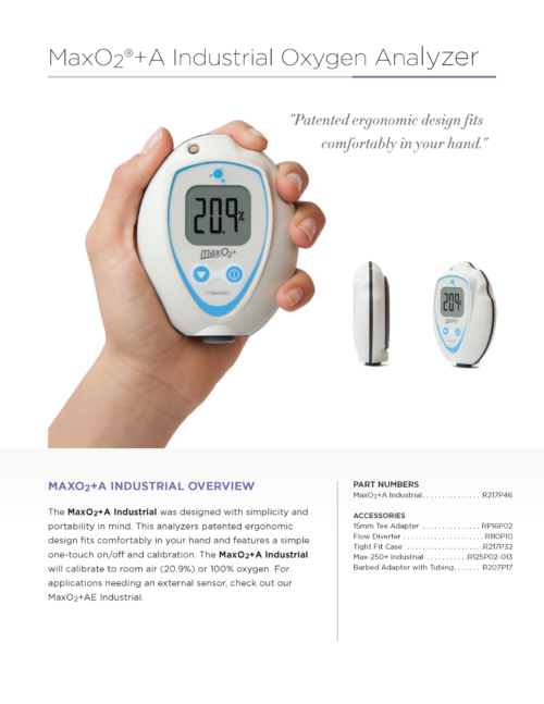 MaxO2+A Industrial – Medical Dynamics, Inc.