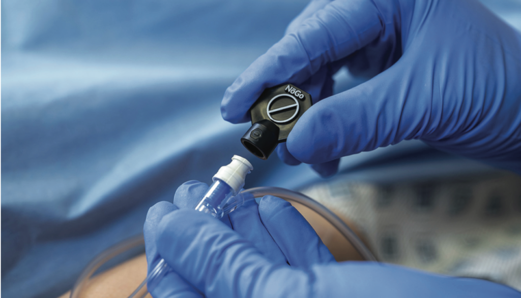 NōGo Needleless Injection Port Cover - Medical Dynamics, Inc.